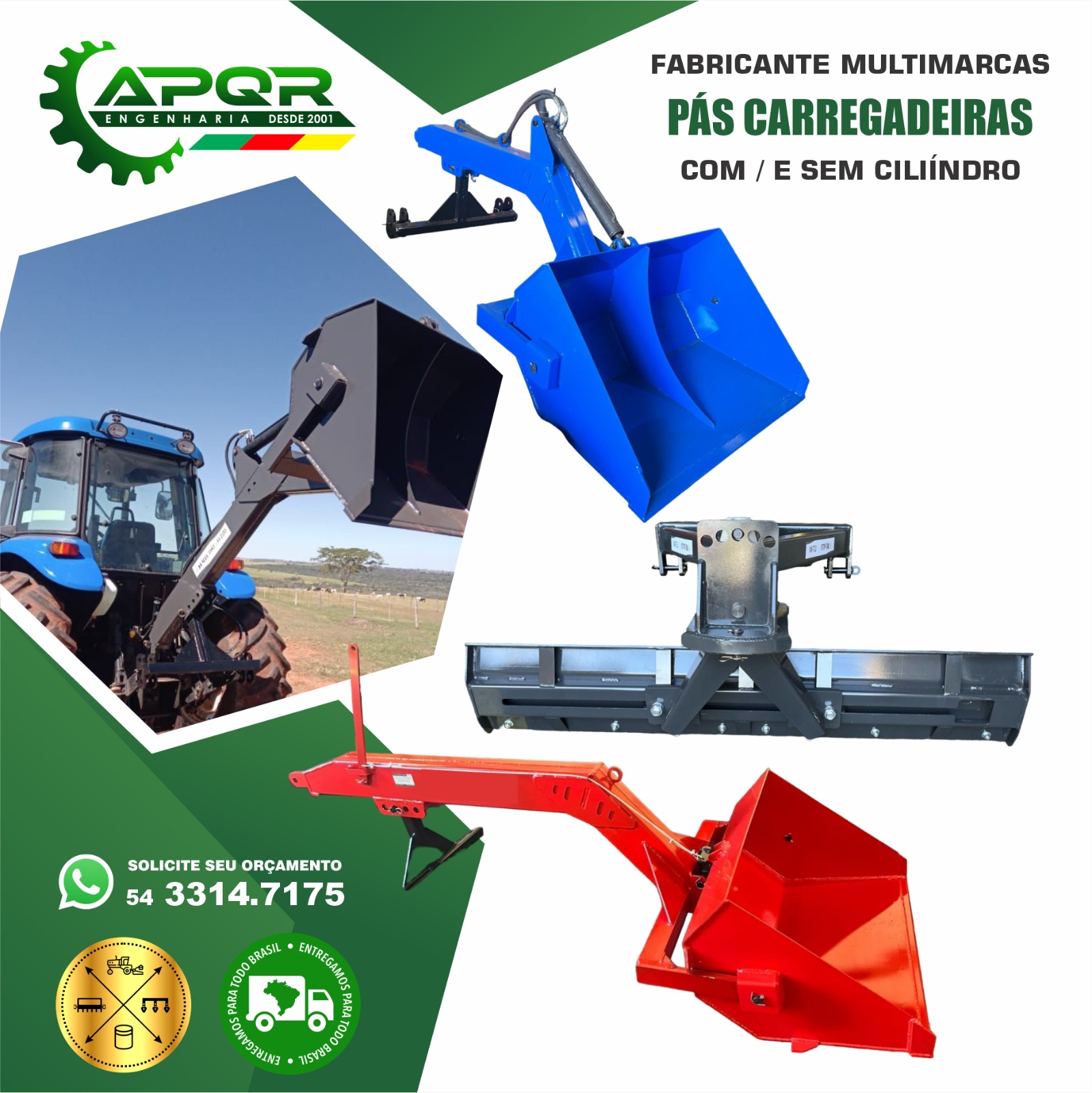 KITS IMPLEMENTOS - APQR Engenharia Implementos Agrícolas